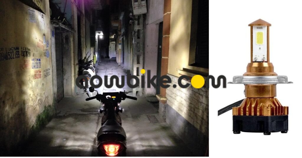 LED HEAD LIGHT UNIVERSAL FOR BIKES (CYT) 40W Super BRIGHT LED LIGHT ...